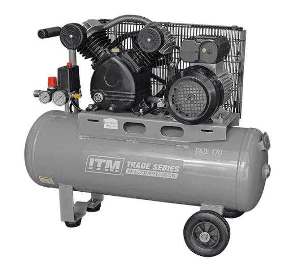 ITM TRADE SERIES AIR COMPRESSOR, BELT DRIVE, 2.2HP 50LTR FAD 170L/MIN ...
