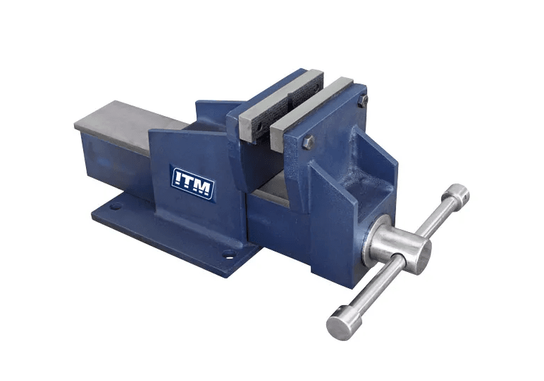 ITM FABRICATED STEEL BENCH VICE, STRAIGHT JAW, 125MM – Jet Industrial